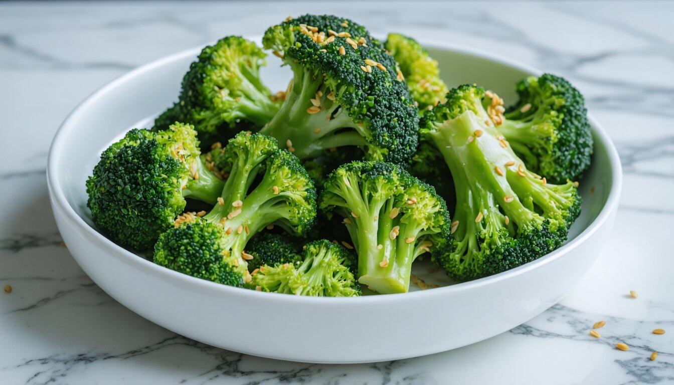 Asian-Inspired Sesame Broccoli - Chopped