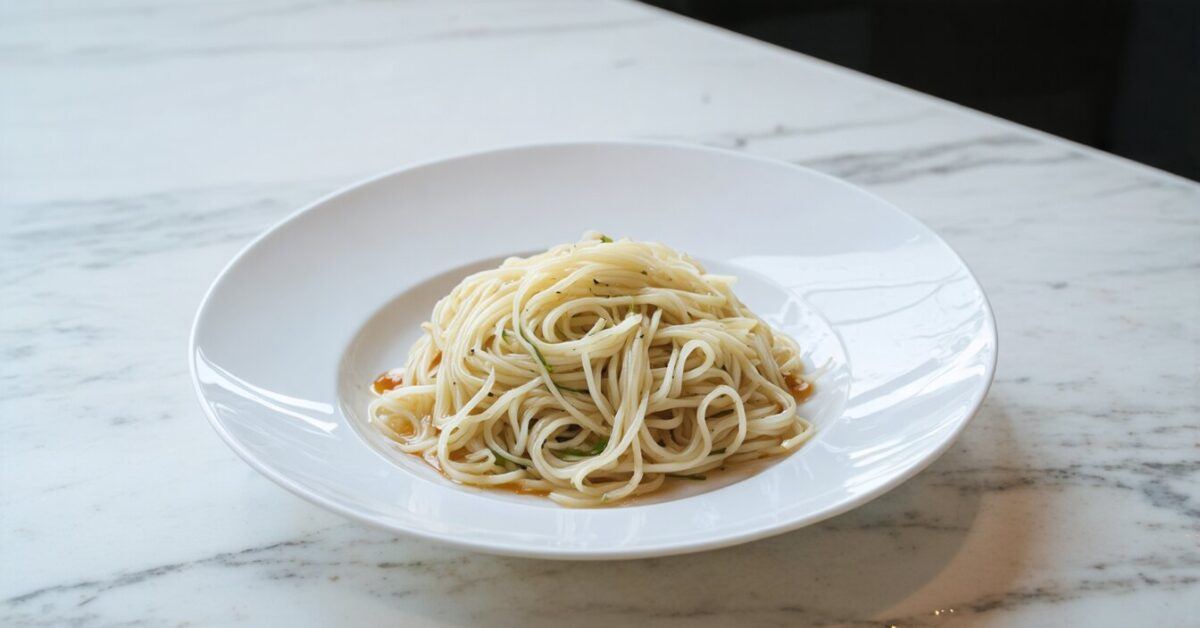 Basic Perfectly Cooked Rice Noodles - Chopped