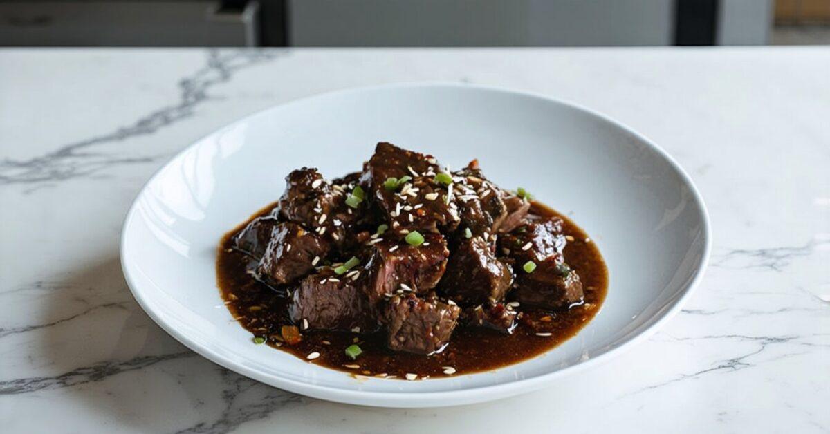 Beef in Dark Soy (Semur Daging) - Chopped