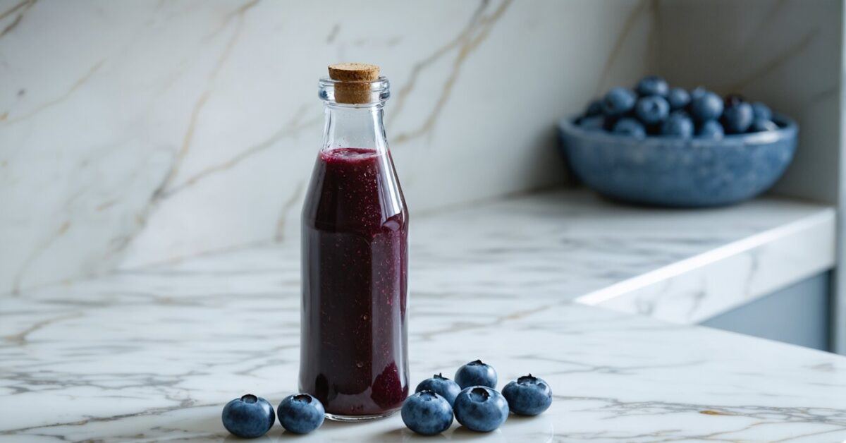 Blueberry Balsamic Dressing - Chopped