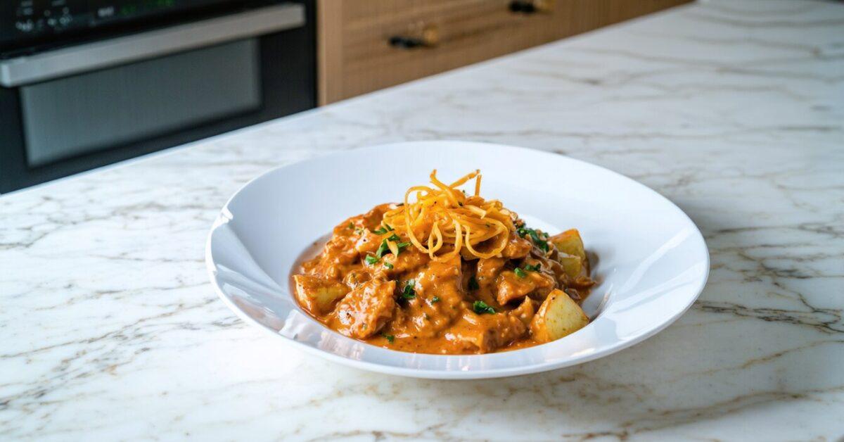 Brazilian-Style Stroganoff (Estrogonofe) - Chopped