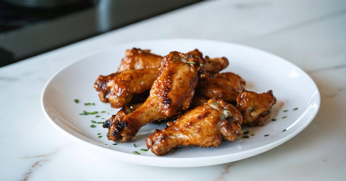 Grilled Chicken Wings (Tavuk Kanat) - Chopped