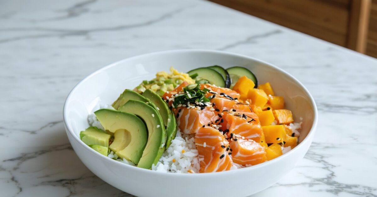 Hawaii-Style Poke Bowl - Chopped