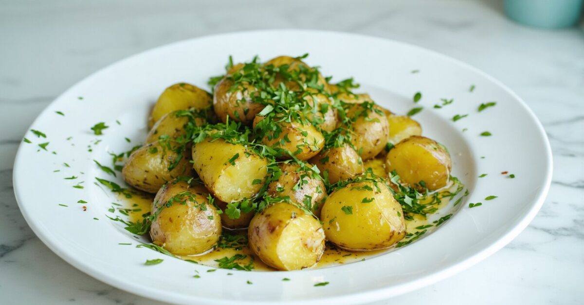 Native Potatoes with Herbs (Huatia) - Chopped
