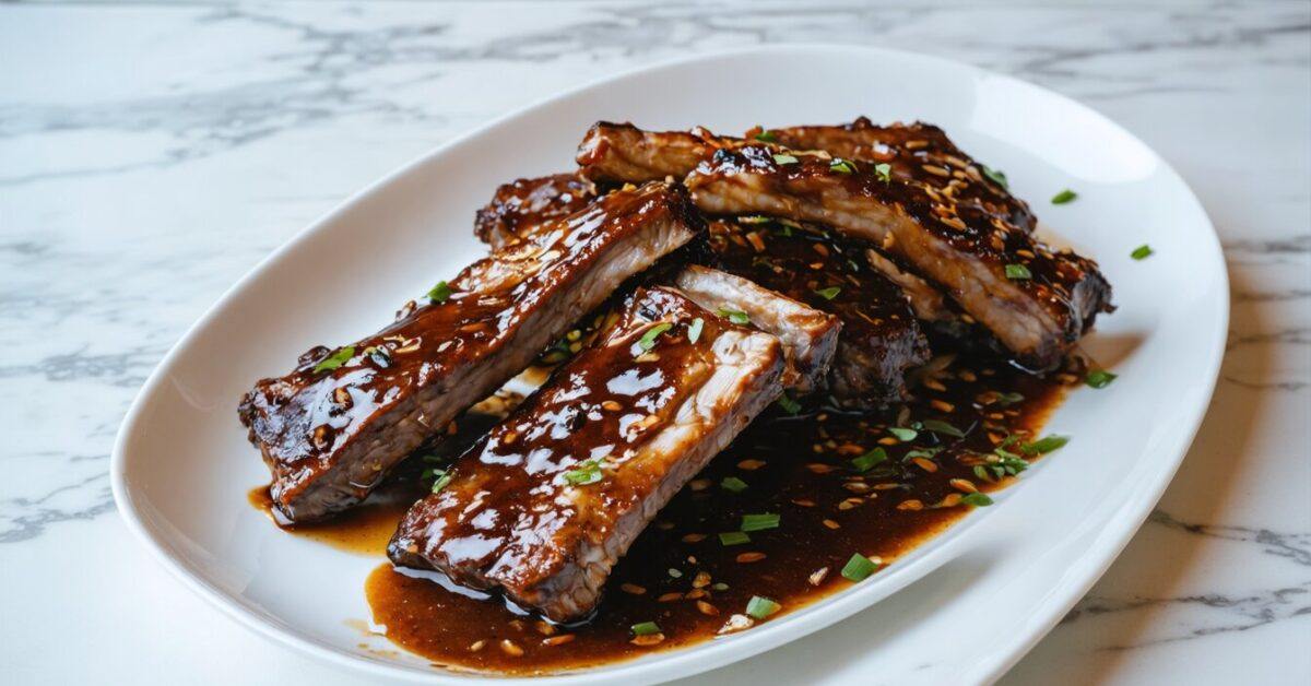 Spare Ribs with Black Bean Sauce - Chopped