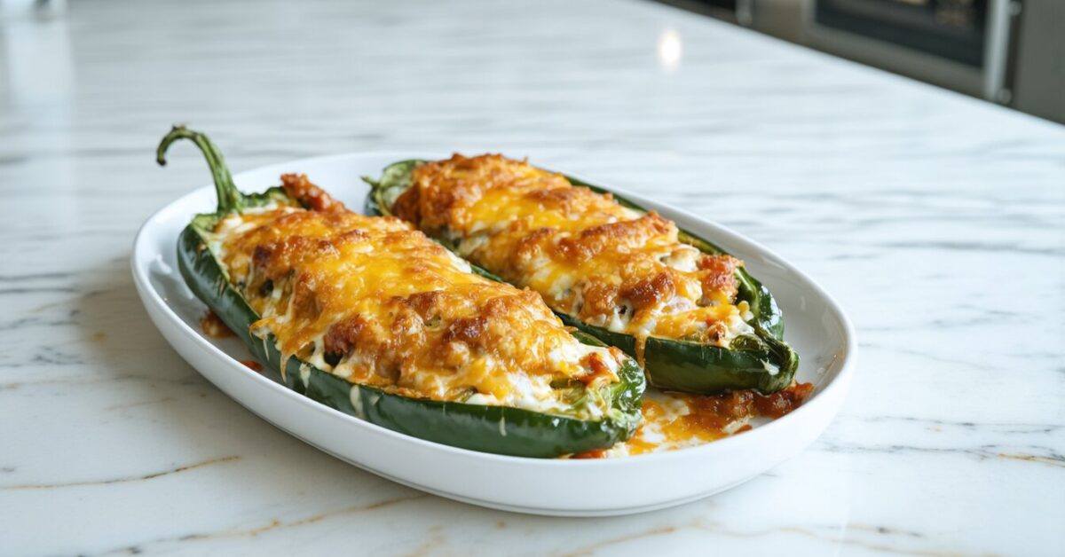 Stuffed Chile Rellenos - Chopped