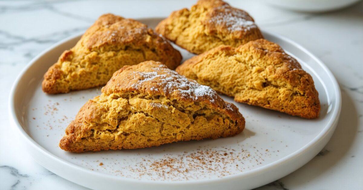 Turmeric Gingerbread Scones - Chopped