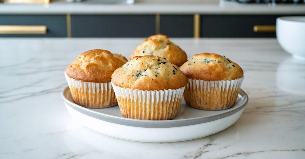 Vanilla Bean Chia Seed Muffins - Chopped