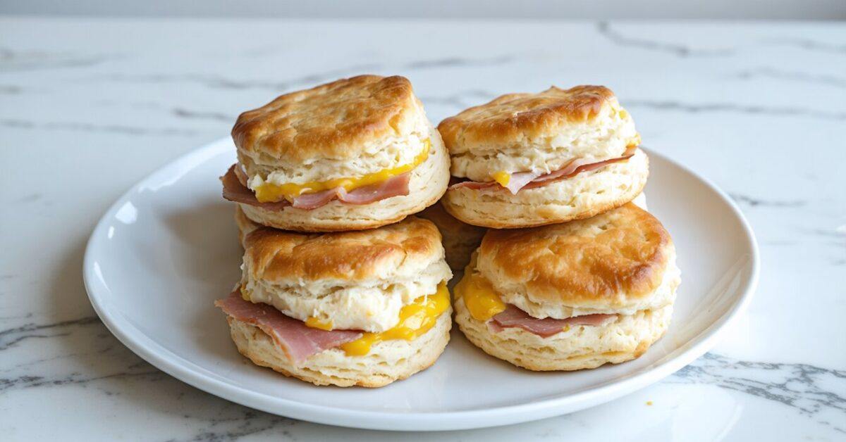 Virginia-Style Country Ham Biscuits - Chopped