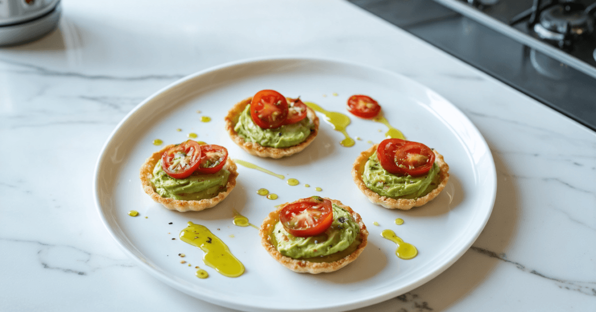 Avocado and Cherry Tomato Tartlets - Chopped
