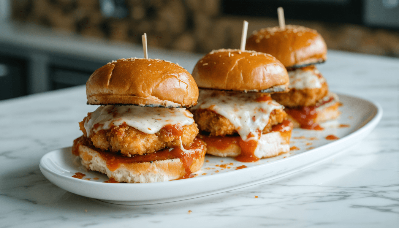 Chicken Parm Sliders - Chopped