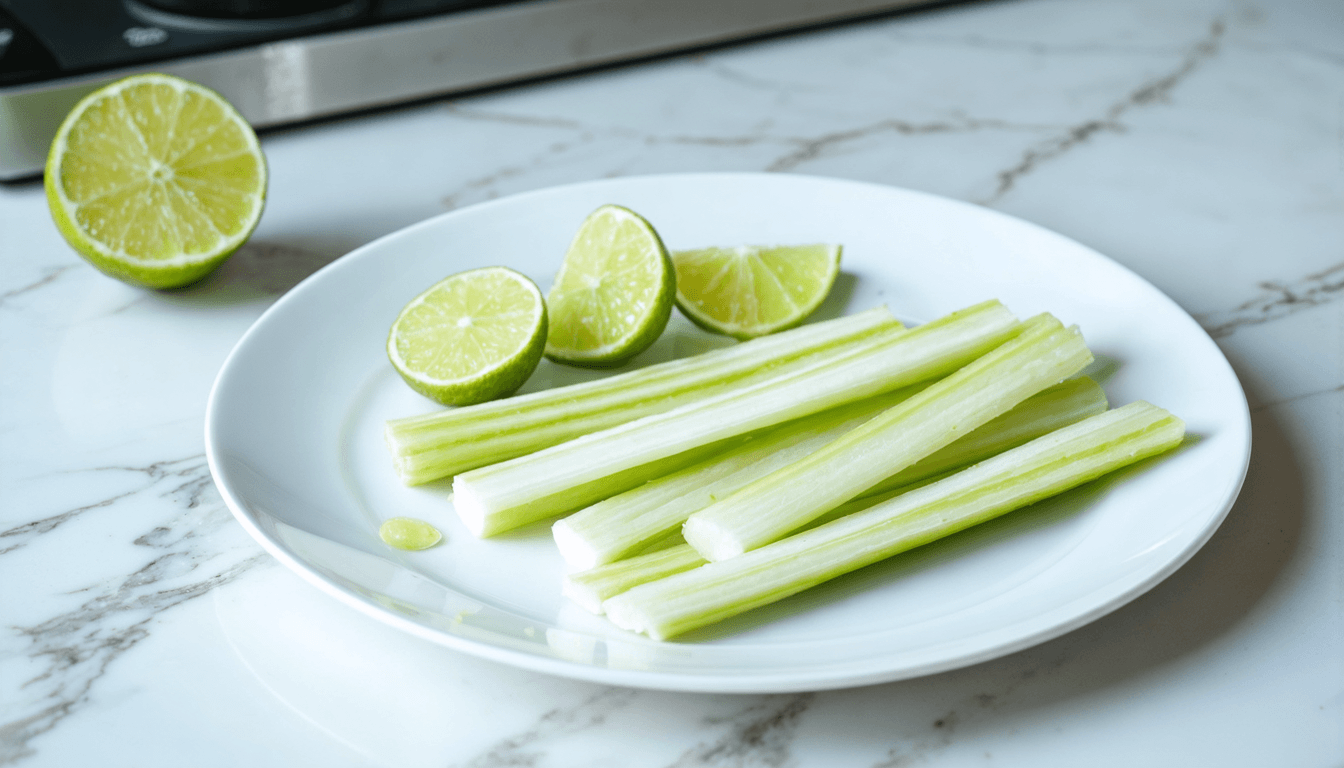 Jicama Sticks with Lime and Tajín - Chopped