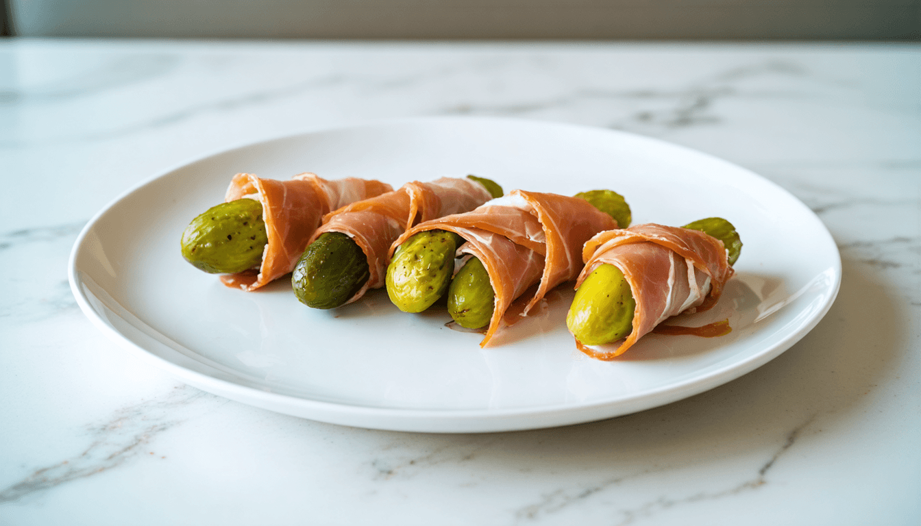 Pickles Wrapped in Turkey Slices - Chopped