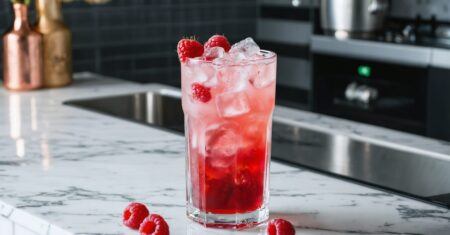 Raspberry Cream Soda Made with Sprite, Raspberry Syrup, Vanilla Syrup ...
